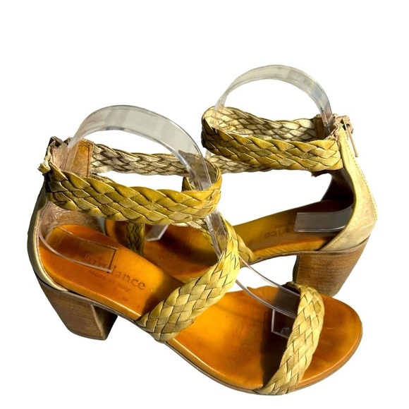 Sundance | Shoes | Sundance Bonaire Braided Leather Ankle Strap Sandals ...